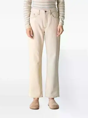AGOLDE Lana Straight Jeans - Neutrals