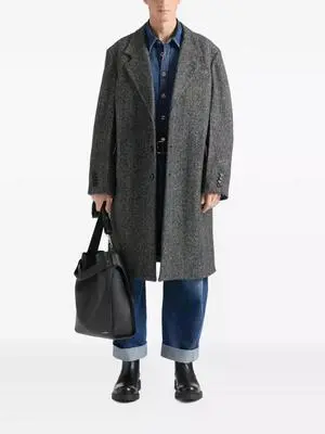 Givenchy Herringbone Tailored Coat