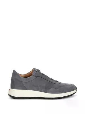 TOD'S Suede Lace-up Sneakers - Grey