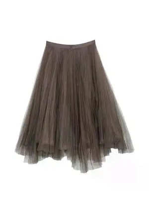MARC LE BIHAN Tulle Layered Midi Skirt