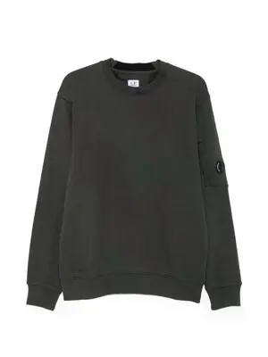 C.P. COMPANY Lens-detail Sleeve-pocket Sweatshirt - Grey