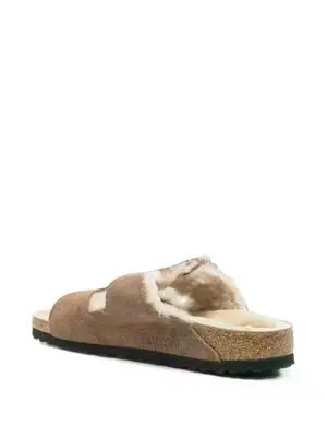 BIRKENSTOCK Arizona Shearling-lined Sandals