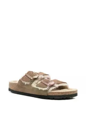 BIRKENSTOCK Arizona Shearling-lined Sandals
