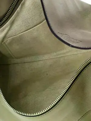 Loewe Puzzle Leather Hobo Bag - Green