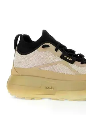 NORDA Panelled Canvas Sneakers - Neutrals