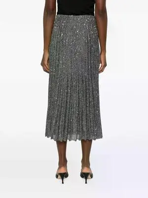 Missoni Midi Sequin-embellished Pleated Skirt