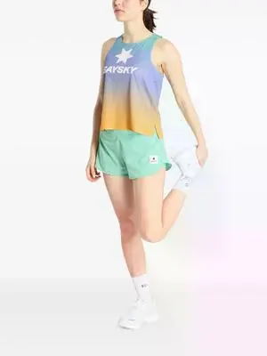 SAYSKY Tie-dye Perforated Tank Top