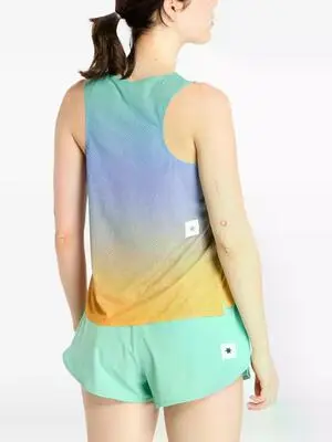 SAYSKY Tie-dye Perforated Tank Top