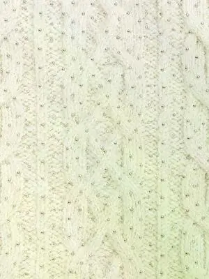 P.a.r.o.s.h Embellished Cable Knit Sweater