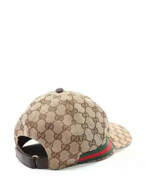 Gucci 2010s Gg Supreme Baseball Cap - Neutrals