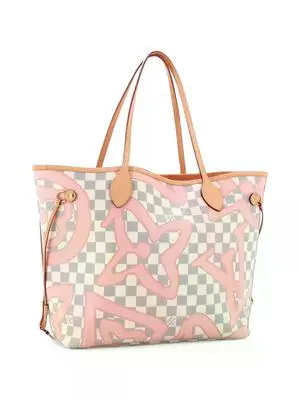 LOUIS VUITTON Neverfull Nm Limited Edition Damier Tahitienne Mm Tote Bag - Multicolour