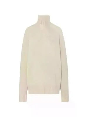 THE ROW Stepny Turtleneck Sweater - Neutrals