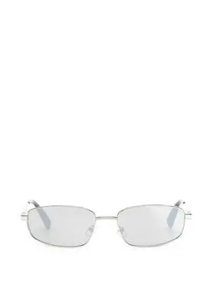 Jacquemus Rectangle-frame Sunglasses - Silver