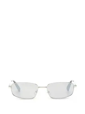 Jacquemus Rectangle Frame Sunglasses - Silver