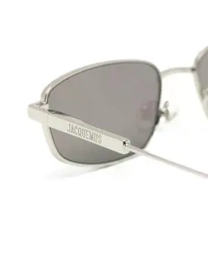 Jacquemus Rectangle Frame Sunglasses