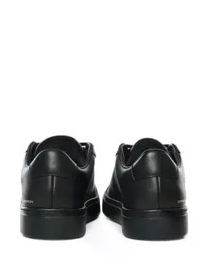 CRIME LONDON Superlight Logo-print Leather Sneakers