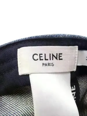 Celine 2010s Triomphe Baseball Cap