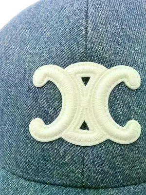 Celine 2010s Triomphe Baseball Cap