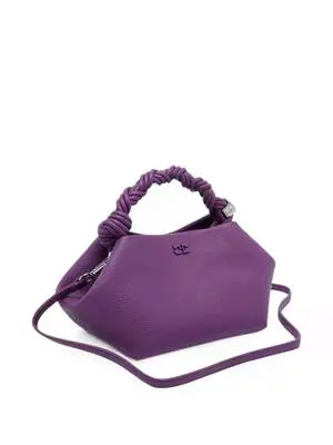 GANNI Small Bou Braided-handle Tote Bag