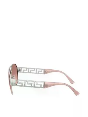 Versace Greca Pilot-frame Sunglasses