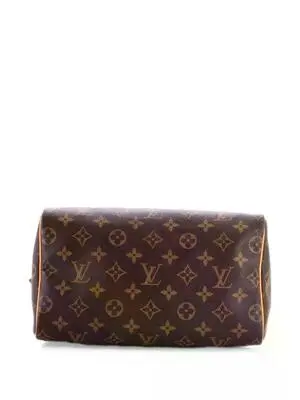LOUIS VUITTON Speedy Handbag Monogram Canvas Satchel