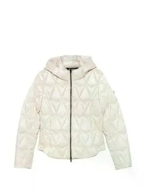 Moose Knuckles Quilted Hooded Jacket - Neutrals