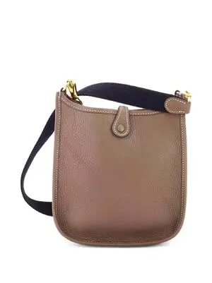 Hermès Evelyn Bag Gen Iii Clemence Tpm Crossbody Bag - Grey