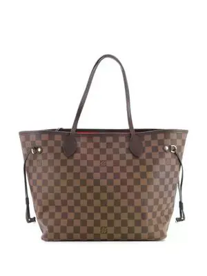 LOUIS VUITTON Neverfull Nm Damier Mm Tote Bag - Brown