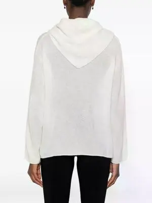 IVORY PARIS Tie-detail Sweater