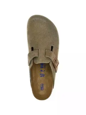 BIRKENSTOCK Boston Suede Clogs