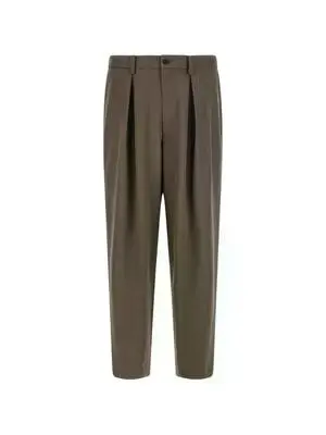 STEIN Easy Pleated Wide-leg Trousers