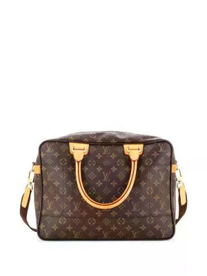 LOUIS VUITTON Monogram Canvas Icare Laptop Bag - Brown