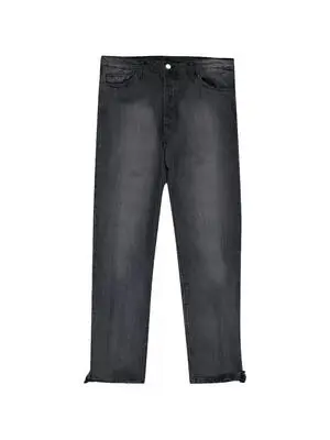 Rhude Washed-effect Jeans - Grey