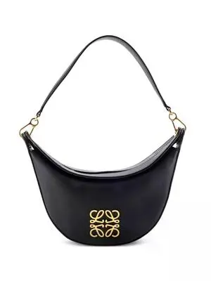 Loewe Luna Anagram Leather Small Hobo Bag