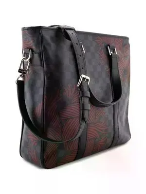 LOUIS VUITTON Tadao Handbag Limited Edition Nemeth Damier Graphite Pm Tote Bag