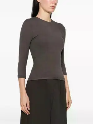 Imperial Twist Detail Open-back Top