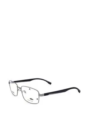 BOSS Rectangle-frame Glasses - Grey