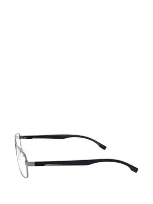 BOSS Rectangle-frame Glasses - Grey