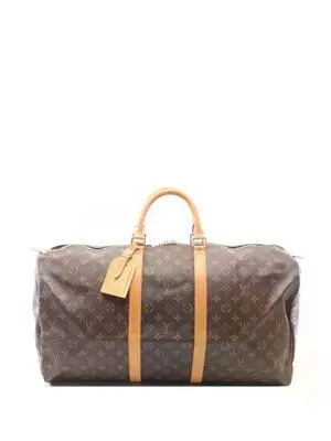LOUIS VUITTON Monogram Keepall Boston Luggage