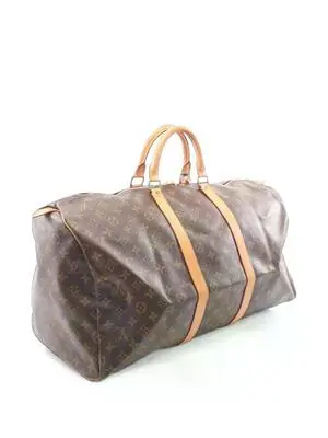LOUIS VUITTON Monogram Keepall Boston Luggage