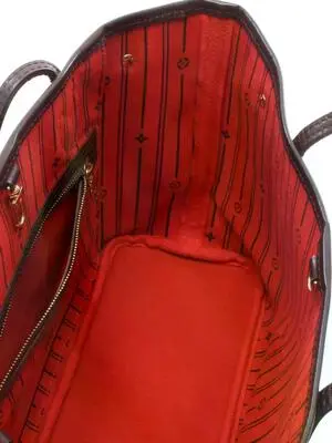 LOUIS VUITTON Neverfull Pm Damier Ebene Tote Bag - Brown