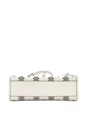 Gucci Convertible Gg Debossed Laser Cut Leather Small Tote Bag