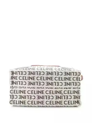 Celine Cabas Thais Printed Canvas Small Tote Bag