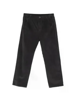 PRIVATE 0204 Corduroy Straight-leg Trousers - Blue