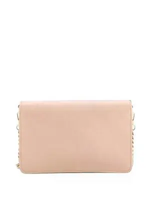 Prada Saffiano Leather Chain Wallet Crossbody Bag