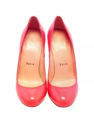 CHRISTIAN LOUBOUTIN Fifille Round-toe Pumps