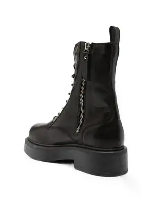 VIC MATIE Xavier Lace-up Platform Ankle Boots
