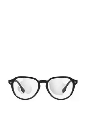 Burberry Archie Round-frame Glasses - Black