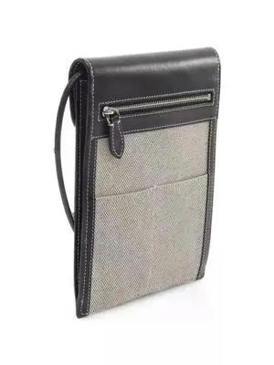 Burberry 2010s Logo-print Phone Case - Grey