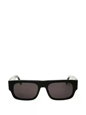 Palm Angels Midway Rectangle-frame Sunglasses - Black